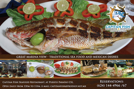Capitan Fish - Ad Proof - Los Cabos Magazine Issue 19 - Cabo San Lucas