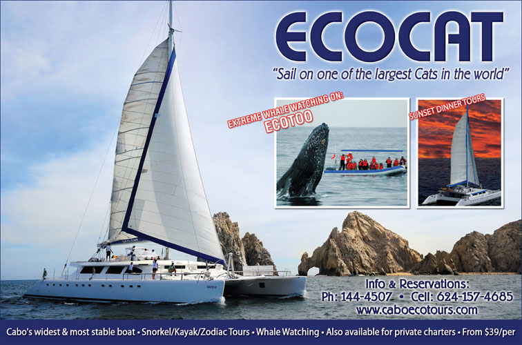 Ecocat - Ad Proof - Los Cabos Magazine Issue 21 - Cabo San Lucas